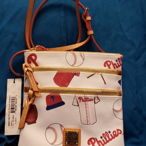 Dooney & Bourke | Bags | Phillies Triple Zip Crossbody Bag | Poshmark